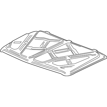 23101872 - Genuine GM Insulator, Hood (Chevy)