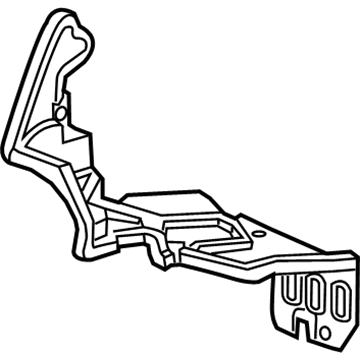 95015918 - Genuine GM Deflector,Front Bumper Fascia Lower