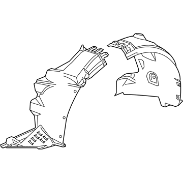 Chevrolet Sonic Fender Splash Shield