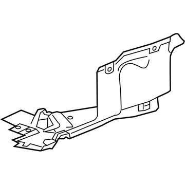 95364911 - Genuine GM Shield, Front Wheelhouse Splash