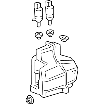 42527787 - Genuine GM Container, Windshield Washer Solvent