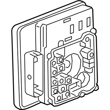 85124358 - Genuine GM Module Assembly, Elek Brk Boos Cont