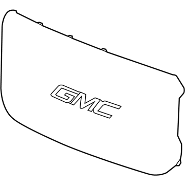 22808188 - Genuine GM Cover Assembly, Front Bumper Fascia Opening