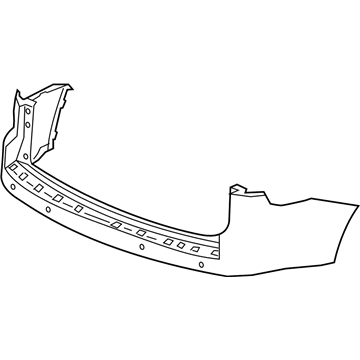 GMC Acadia Bumper - Guaranteed Genuine GMC Parts