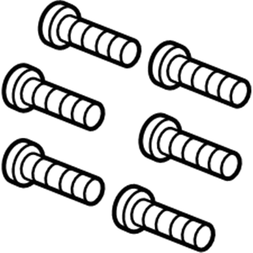 84141647 - Genuine GM Bolt/Screw, Front Wheel Hub