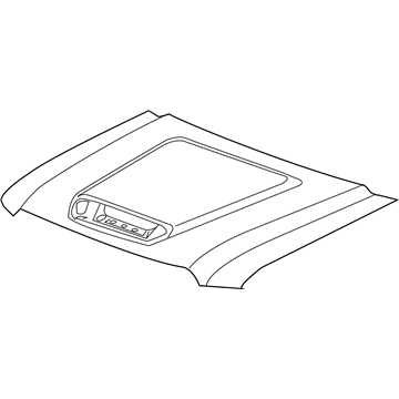 84152916 - Genuine GM Hood Asm