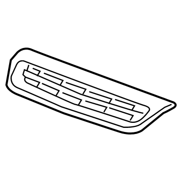 84240942 - Genuine GM Vent Assembly, Hood Ornamentation