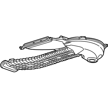 84167144 - Genuine GM Duct, Front Intake Air
