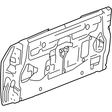 88980024 - Genuine GM Gate Asm,End