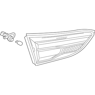 84377188 - Genuine GM Lamp Assembly, Rear Clsr Sig