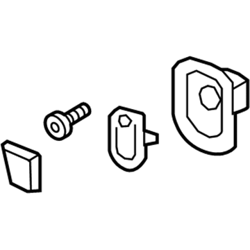 23284502 - Genuine GM Loop Assembly, Cargo Tie Down *Black