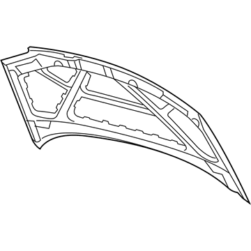 96940973 - Genuine GM Hood Asm