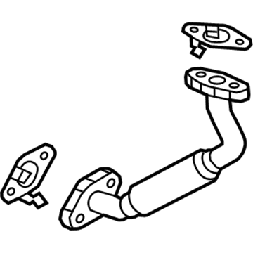 12679315 - Genuine GM Pipe Assembly, Turbo Oil Return