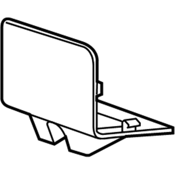 23183559 - Genuine GM Cover, Lift Gate Latch *Choccachino