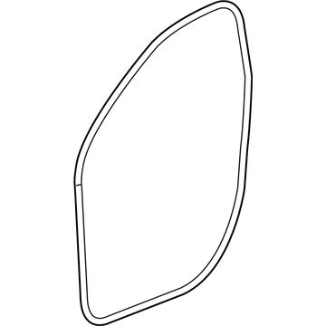 84258753 - Genuine GM Weatherstrip Assembly, Front S/D (Body Si)