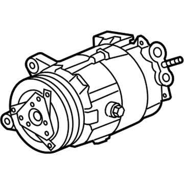 84378274 - Genuine GM Air Conditioner Compressor Kit