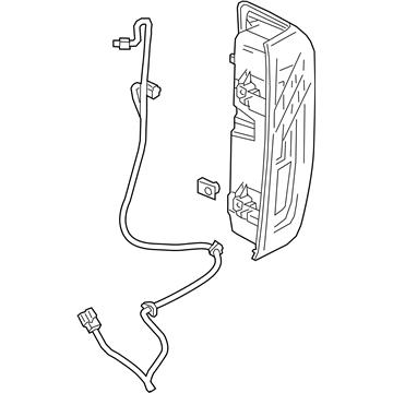 84968741 - Genuine GM Lamp Assembly, Rear Body Structure Stop