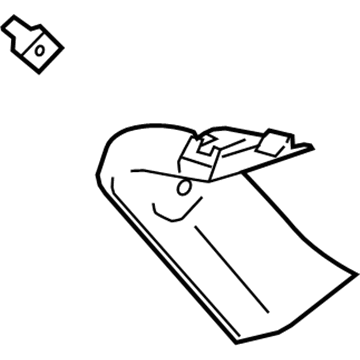 42664789 - Genuine GM Panel Assembly, L/Gate Upr Si Tr Fin *Black