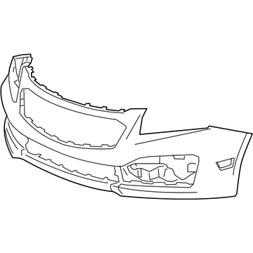 94525909 - Genuine GM Front Bumper Cover *Service Primer