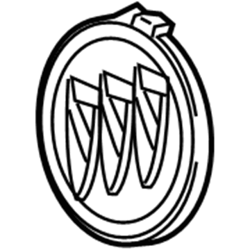 26205411 - Genuine GM Front Grille Emblem
