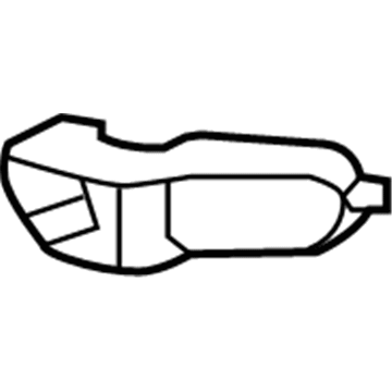 84016651 - Genuine GM Bezel, Front Grille Opening