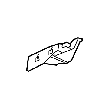 84187473 - Genuine GM Shield, Exhaust Muffler Heat (Rh Proc)