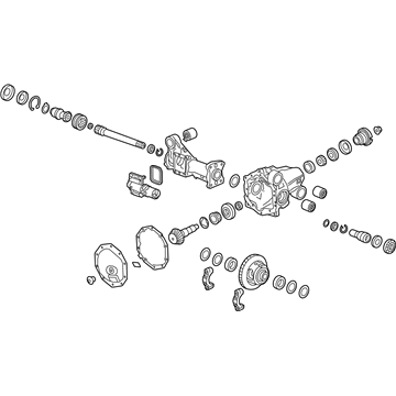 84865593 - Genuine GM Axle Assembly, Front