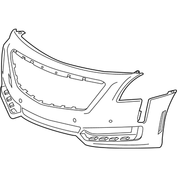 84227100 - Genuine GM Front Bumper Cover *Serv Primer