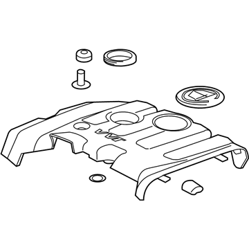25202806 - Genuine GM Cover Assembly, Int Manif