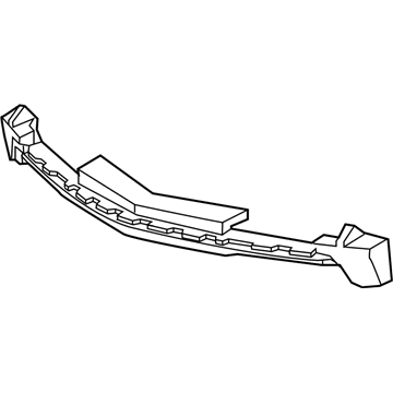23386456 - Genuine GM Absorber, Front Bumper Fascia Energy