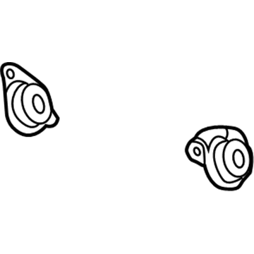 23328485 - Genuine GM Insulator Assembly, Exhaust Rear Muffler