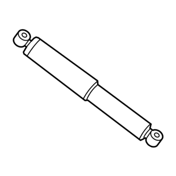 84805968 - Genuine GM Absorber Assembly, Rear Shk