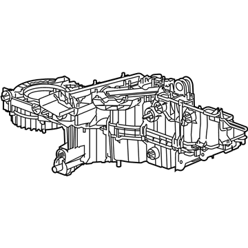 84340792 - Genuine GM Case Assembly, Htr & A/C Evpr