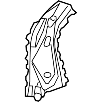 23283820 - Genuine GM Extension, Front Wheelhouse Panel