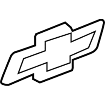 Chevrolet Suburban Emblem - Guaranteed Genuine Chevrolet Parts