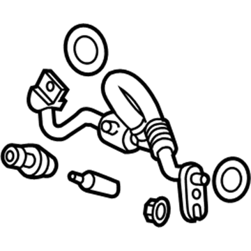 84401906 - Genuine GM Hose Assembly, A/C Cndsr