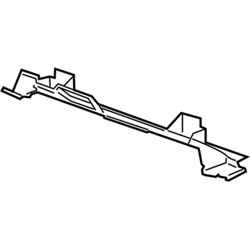 20925458 - Genuine GM Deflector, Radiator Air Upper