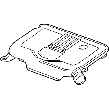 84649933 - Genuine GM Resonator Assembly, A/Cl Otlt
