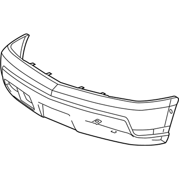 88937206 - Genuine GM Front Bumper, Cover