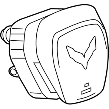 84477505 - Genuine GM Airbag Assembly, Strg Whl *Black