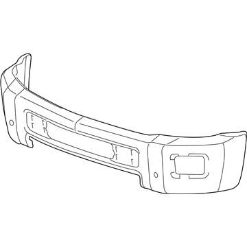 23229367 - Genuine GM Bar, Front Bumper Imp