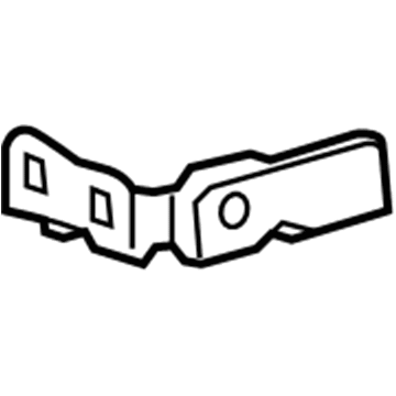 22978552 - Genuine GM Bracket,Front Bumper Imp Bar Outer