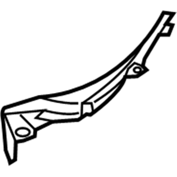 22897424 - Genuine GM Extension, Air Inlet Grille Panel *Black