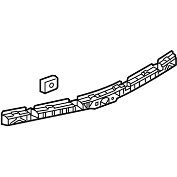 20904552 - Genuine GM Bracket Assembly, Rear Bumper Fascia Center