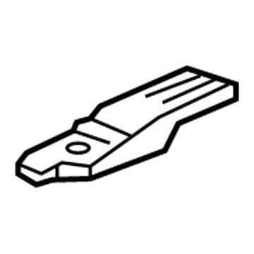 23120324 - Genuine GM Bracket, Radiator Lower