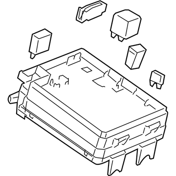 42456297 - Genuine GM Block Assembly, Front Compartment Fuse
