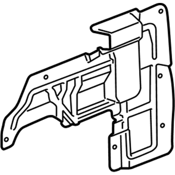 84674014 - Genuine GM Shield Assembly, Eng Frt Sph