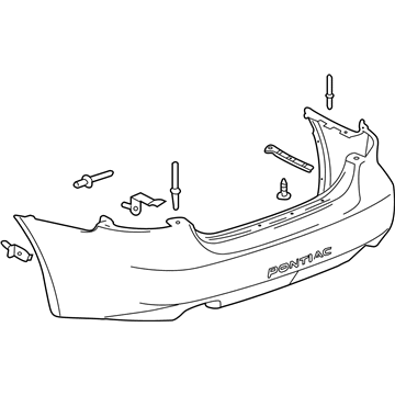 Pontiac Grand Prix Bumper - Guaranteed Genuine Pontiac Parts