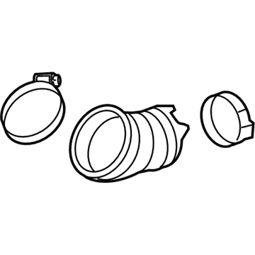 84372598 - Genuine GM Elbow Assembly, A/Cl Otlt Duct