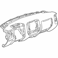 23421605 - Genuine GM Panel Asm-Instrument *Black